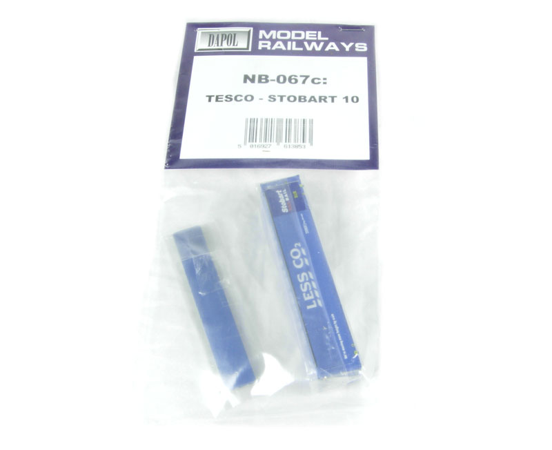 Dapol NB067C Megafret container 10 in "Tesco" Less CO2 - Hattons