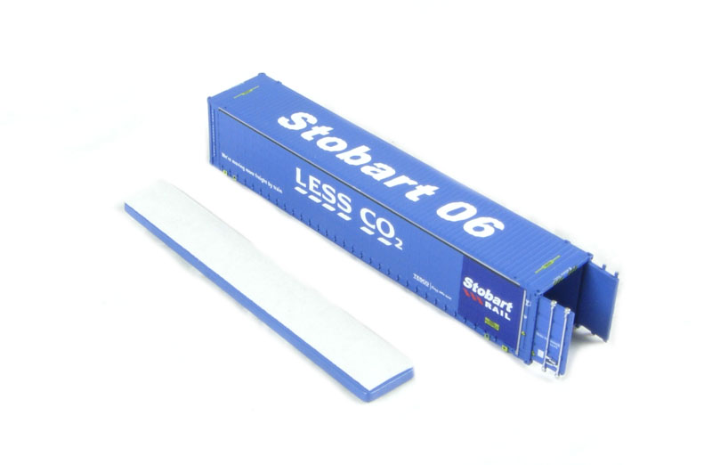 Dapol NB067B Megafret container 6 in "Tesco" Less CO2 - Hattons