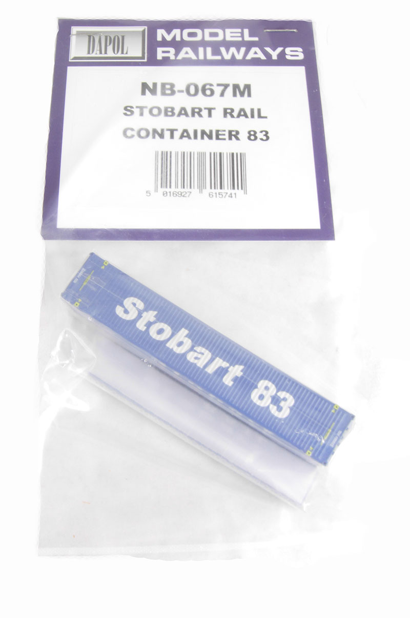 Dapol NB067m 40ft container in Stobart Rail livery 83