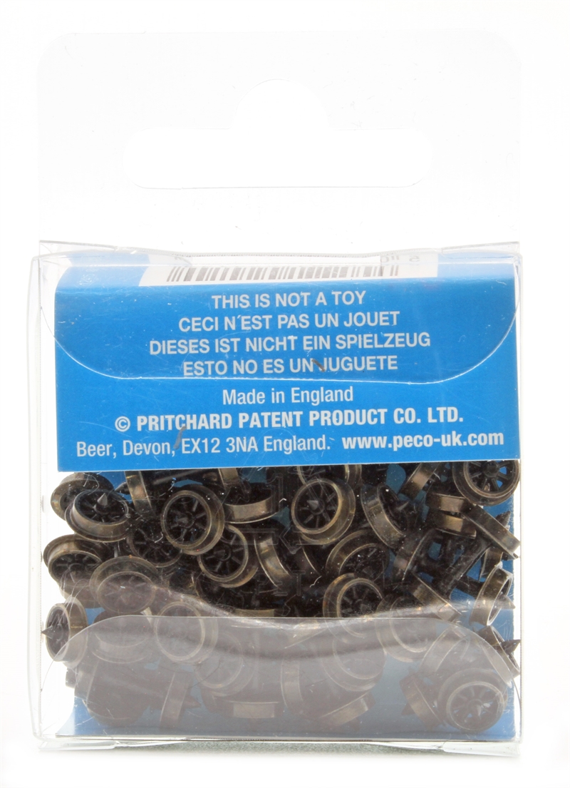 Peco Products NR-144 Spoked wheels (suitable for both OO9 - Hattons