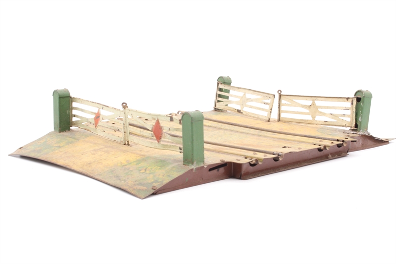 Hornby Tinplate No2-Level No. 2 double track level crossing