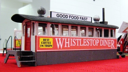 Twin Whistle Sign and Kit Co. O-Whistle Whistlestop Diner Kit