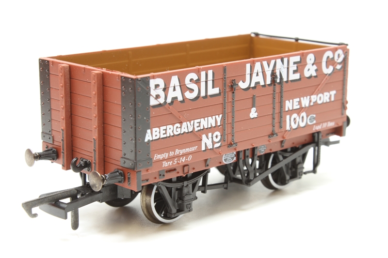 Oxford Rail OR76SPE007 Basil Jayne & Co 100 7 plank open - Hattons