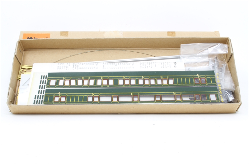 PC Models PC-1736 LSWR 56' Corridor Brake Composite Kit drawing 1736 in