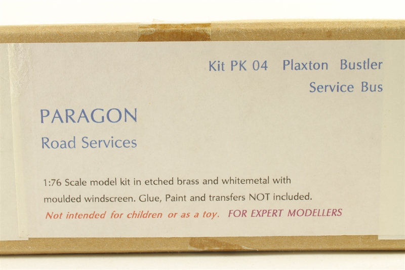 Paragon Models PK04 Plaxton "Bustler" service bus B55F