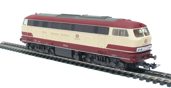 Piko 57507 Class BR 218 217-8 of the DB in Trans Europe Express livery