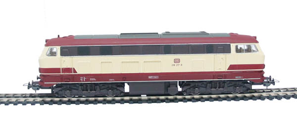 Piko 57507 Class BR 218 217-8 of the DB in Trans Europe Express livery