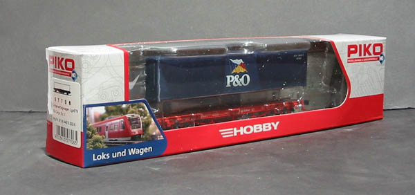 Piko 57706 Class Lgs579 40ft container wagon of the DB AG in "P&O DB ...