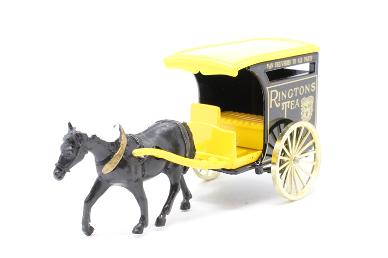 Lledo PM108001 Horse Drawn Delivery Van - 'Ringtons Tea'