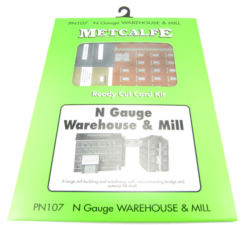 Metcalfe PN107 Warehouse and mill - card kit - Hattons