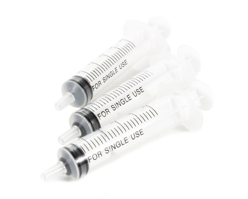 Model Craft POL1005-3 Pack of 3 disposable 5mm syringes - Hattons