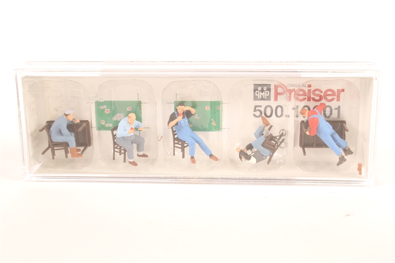 Preiser PR10601 Railway workers taking a break