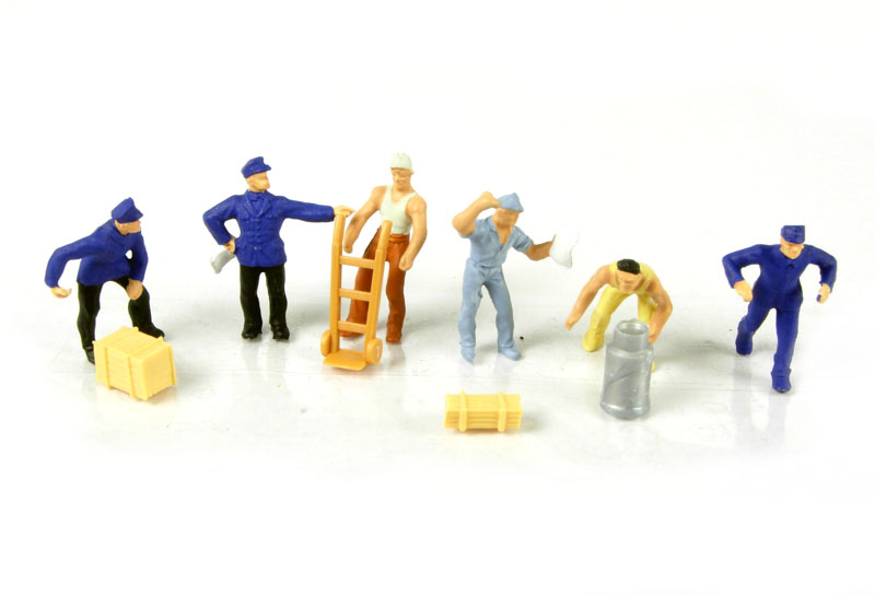 Preiser PR14016 Delivery men & loads