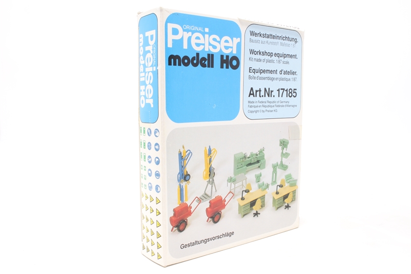 Preiser PR17185 Workshop Interior Kit - Hattons