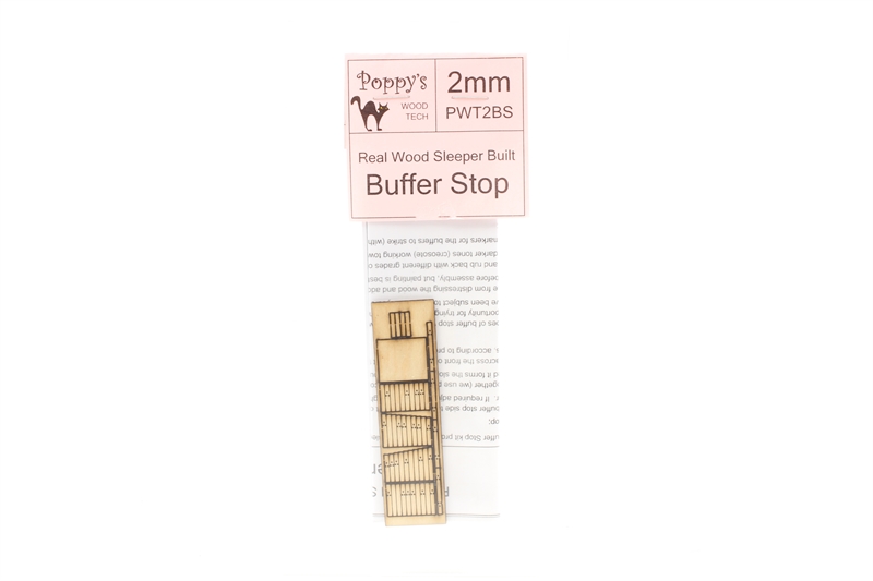 Poppy's Wood Tech PWT2BS Buffer stop 2mm kit
