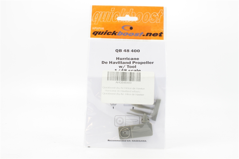 Quick Boost QB48400 Hurricane/De Havilland propeller for Hasegawa kits
