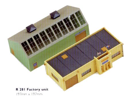 Hornby R281 Factory unit plastic construction kit - Hattons