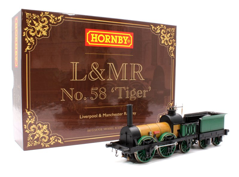 Hornby R30348 Liverpool & Manchester Railway Tiger No. 58 - Hattons