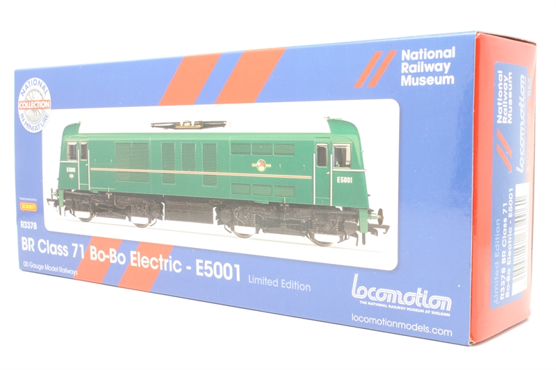 Hornby R3378 Class 71 E5001 in BR Green - Limited Editon for NRM