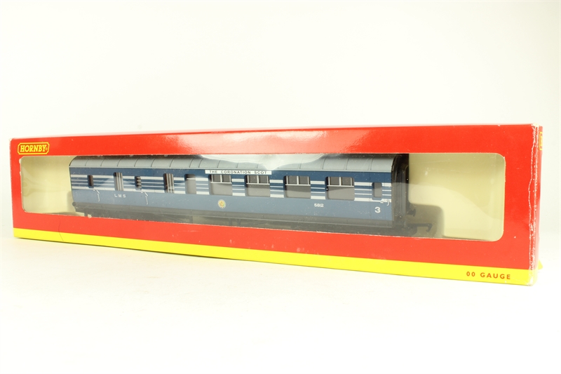 Hornby R4127A LMS coronation scot brake third 5812 in LMS coronation ...
