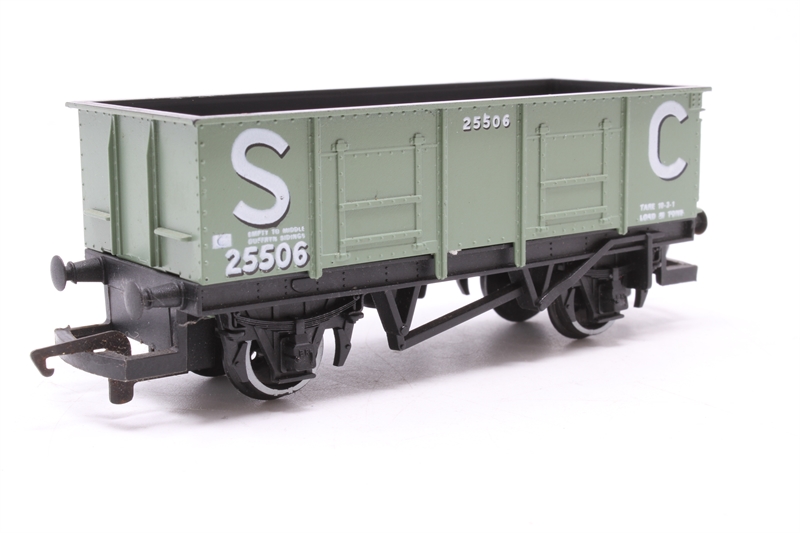 Hornby R564-040 Steeld open wagon 25506 in SC Green