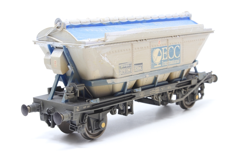 Hornby R6223A-375126 CDA China clay hopper of the EEC 375126 - Weathered