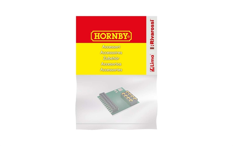 Hornby R7383 DCC 21-pin to 8-pin adaptor/converter - allows use of an 8 ...