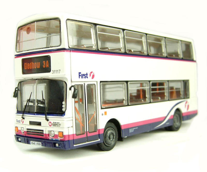Britbus R832 Scania Alexander R Type d/deck bus "First Leeds"