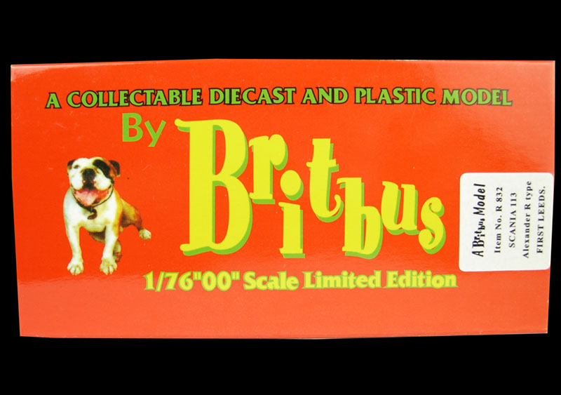 Britbus R832 Scania Alexander R Type d/deck bus "First Leeds"