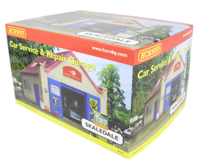 Hornby R8768 Car Service & Repair Garage - Skaledale "Industrial" range ...