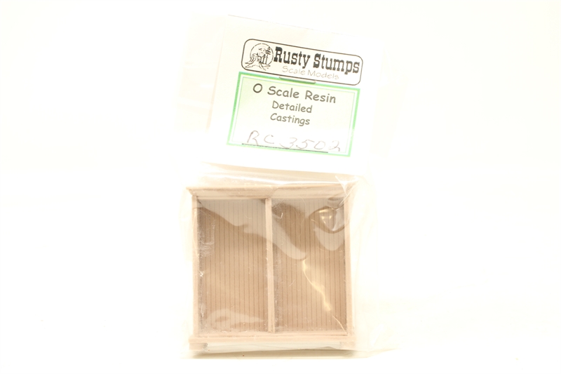 Rusty Stumps Scale Models RC3502 Workshop Double Store - Resin casting