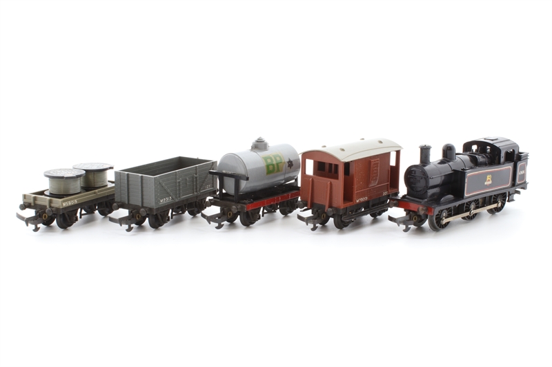 Tri-ang REX REX Good Train set with 0-6-0 shunter and 4 wagons