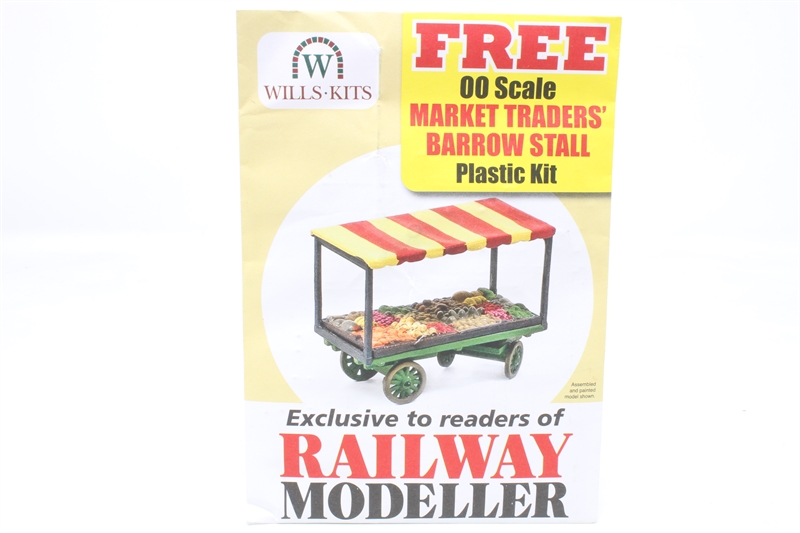 Wills Kits RMBARROW Market traders barrow stall - Railway Modeller