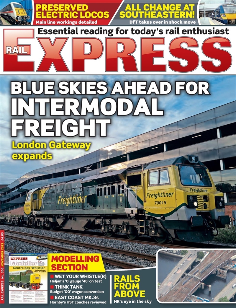Mortons Media RailExpress2111 Rail Express magazine - November 2021