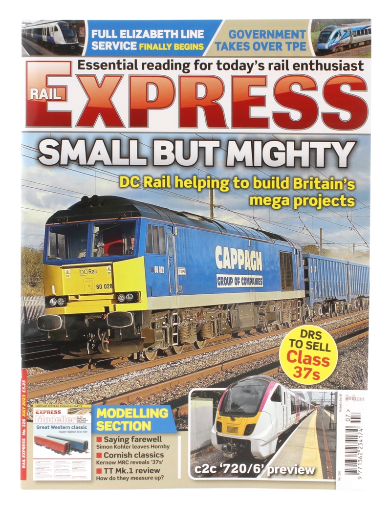 Mortons Media RailExpress2307 Rail Express Magazine - July 2023
