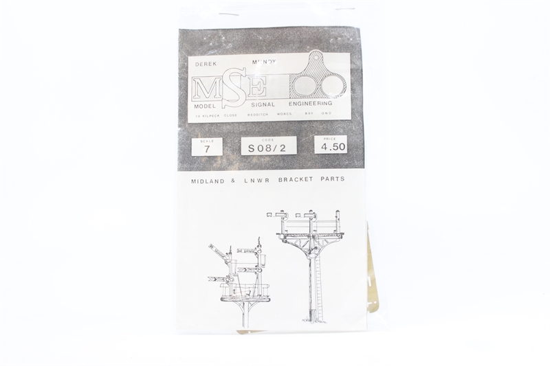 Model Signal Engineering S08-2M MR Signal Brackets, trimmers and landing