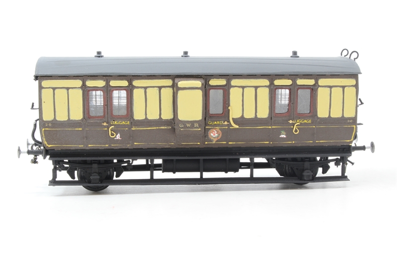 Shire Scenes S101 GWR Diag. V5 brake van coach sides - to suit Ratio