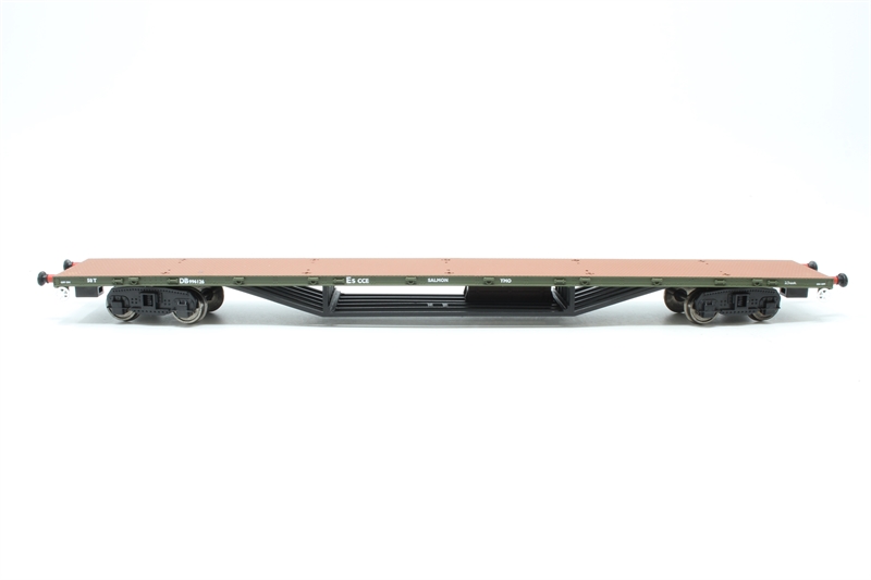 Flangeway SA002 Bogie Salmon wagon in olive green DB996126 - Hattons