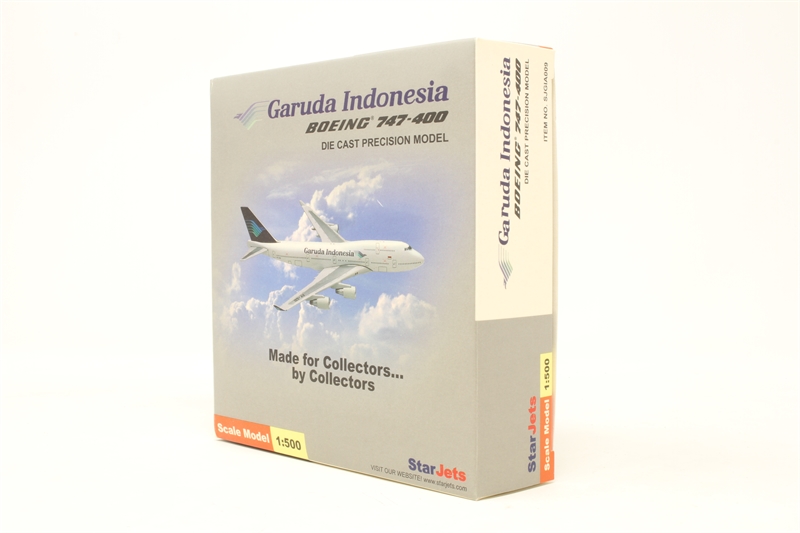 Star Jets SJGIA009 Boeing B747-441 Garuda Indonesia PK-GSI 1990s colours