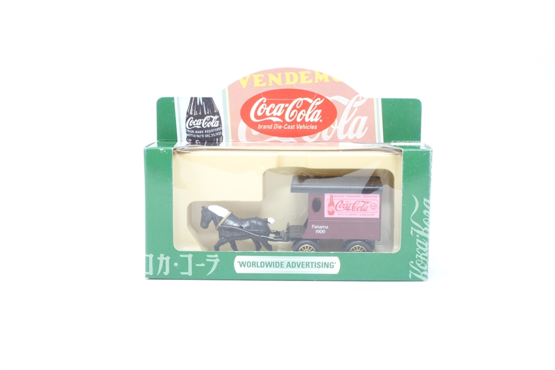 Lledo SL03000 Horse drawn delivery van Coca Cola - Hattons