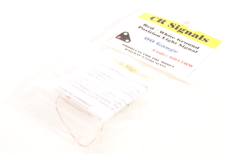 CR Signals SO17RW Red/White Ground Position Light Signal