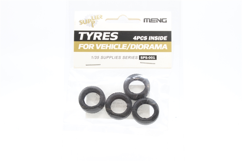 Meng Model SPS-001 Tyres for Vehicle/Diorama - Hattons