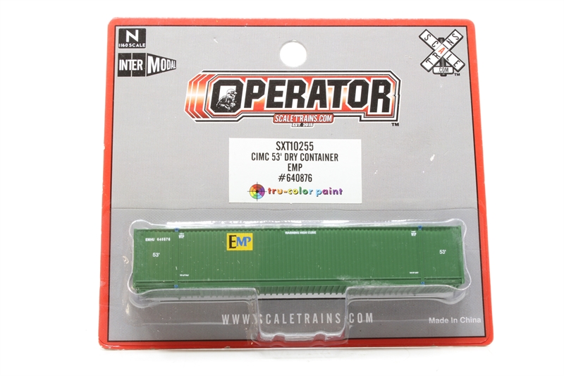 Scaletrains SXT10225-EMP CIMC 53' refrigerated container - EMP