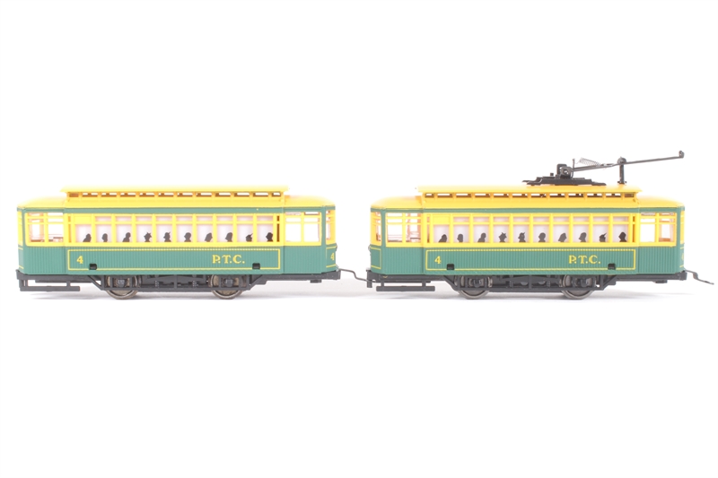 Mehano T033-28474 2-Car Brill Trolley 'PTC' #4 - Hattons