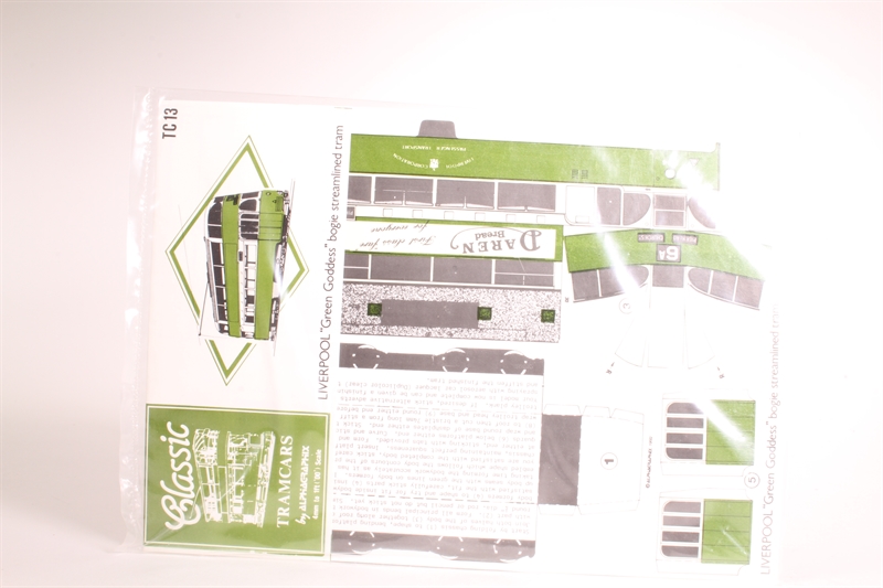 Alphagraphix TC13 Liverpool 'Green Goddess' Bogie - Hattons