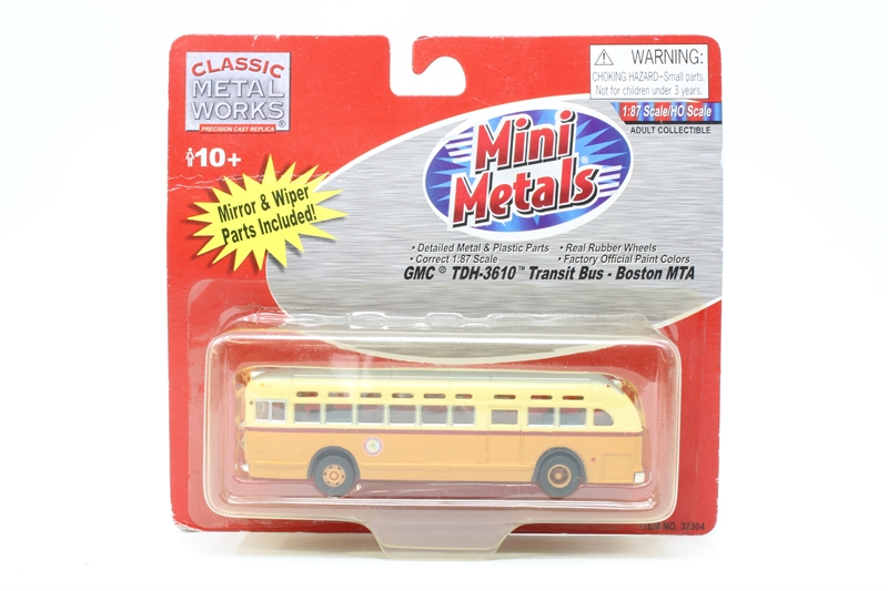 Classic Metal Works TDH-3610 GMC Transit Bus - Boston MTA
