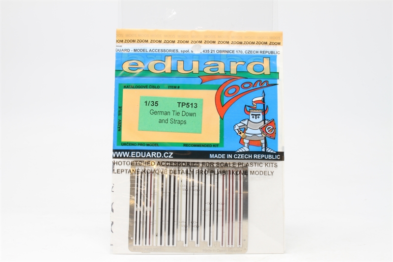 Eduard TP513 German Tie Down and Straps - Hattons
