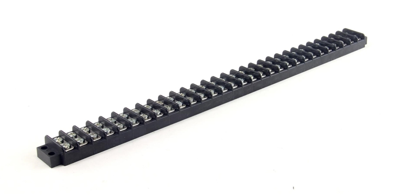 A.E. Corporation TS-3030AECO 30-Position Dual Row Strip, 25 Amp - Hattons