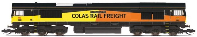 Hornby TT3019M Class 66 66850 'David Maidment OBE' in Colas Rail orange,