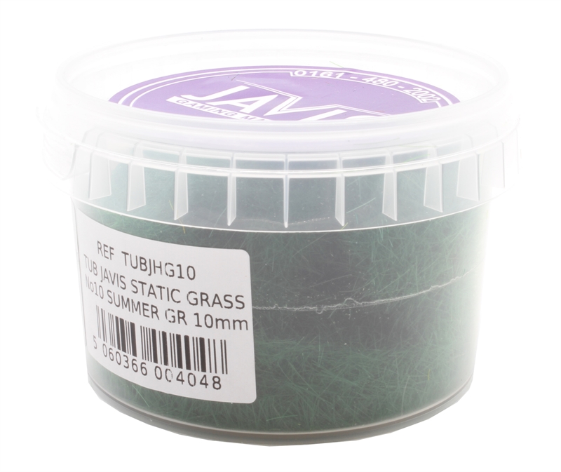 Javis Scenics TUBJHG10 Tub of Static Grass - Summer Green - 10mm